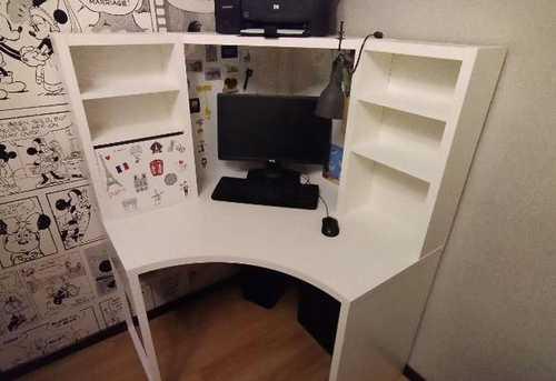 Угловой письменный стол IKEA micke