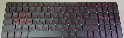 Клавиатура для Acer Nitro 5 по кнопочкам