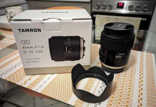 Tamron 45mm F/1.8 Di VC USD Canon EF