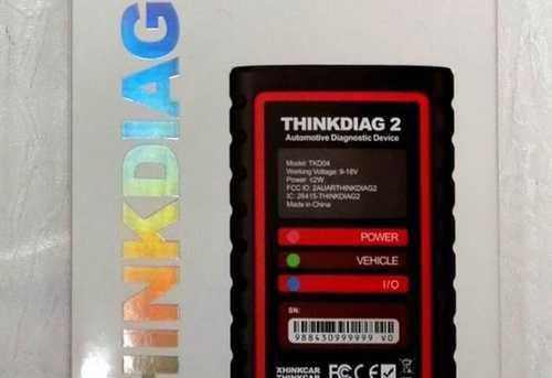 Автосканер Thinkcar ThinkDiag 2 DBScar 7 x431 pro