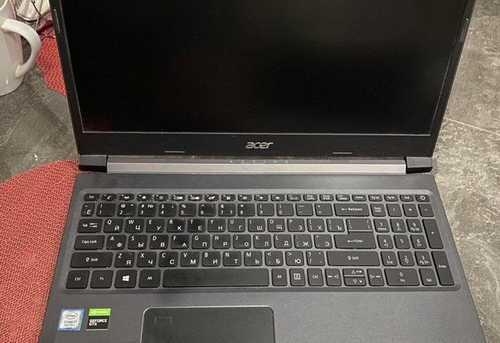 Acer aspire 7 a715 75g 73wn