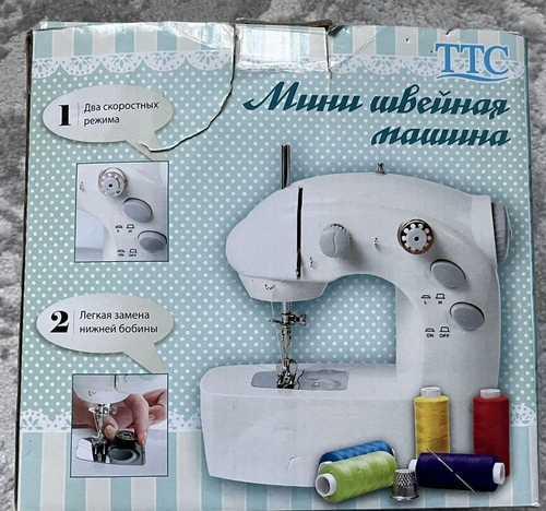 Мини швейная машинка TTC