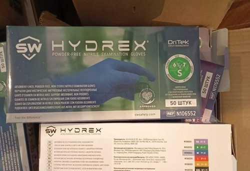 Перчатки Hydrex нитриловые с флоком