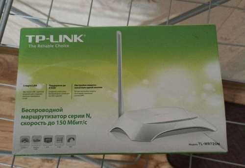 Wifi роутер tp link WR720N