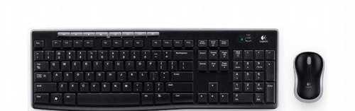 Комплект (клавиатура +мышь) Logitech MK270 беспров