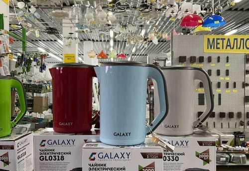 Чайник galaxy GL - 0318 зеленый (2.0 кВт, 1.7л