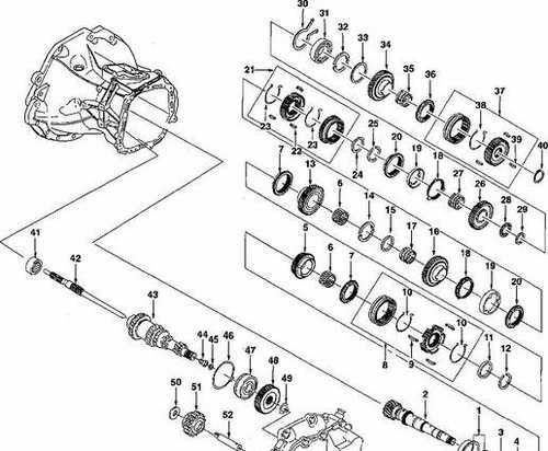 Запчасти МКПП Chevrolet Spark