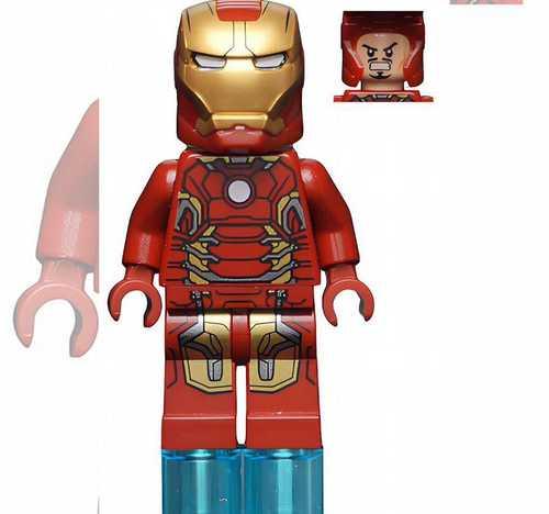 Минифигурка Lego Iron Man - Mark 43 Armor sh0167 U