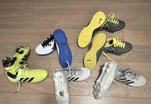 Бутсы Nike tiempo, Adidas copa