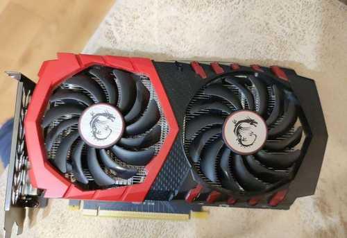 Видеокарта MSI Gtx 1050 ti Gaming x 4gb