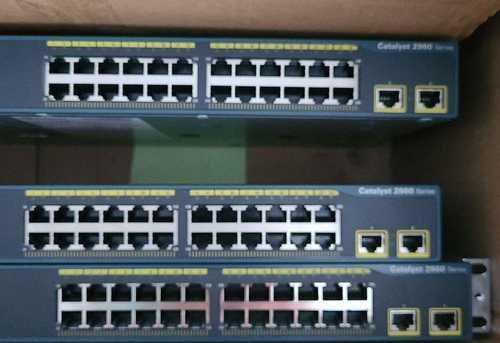 Коммутатор Cisco WS-C2960-24TT-L