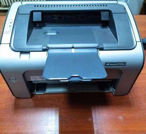 Принтер лазерный hp P1006