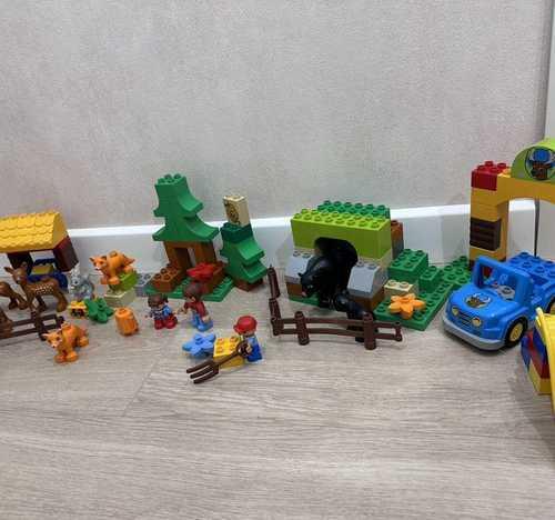 Lego duplo пакетом 3 набора с животными