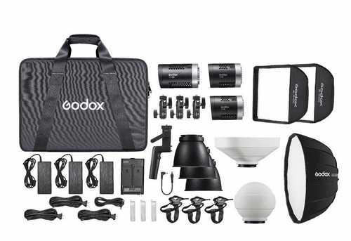 Комплект Godox ML-KIT1, 2х30 Вт + 60 Вт, 5600К