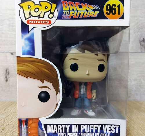 Фигурка Funko Pop Марти Макфлай - Marty McFly №961