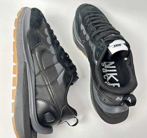 Кроссовки Nike Vapor Waffle x Sacai Black / Gum Ft