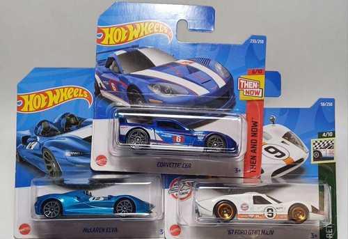 Hot wheels Corvette, McLaren, Ford