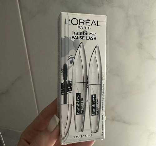 Тушь для ресниц loreal bambi eye новая