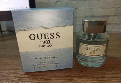 Туалетная вода женская Guess 1981 Indigo For Women