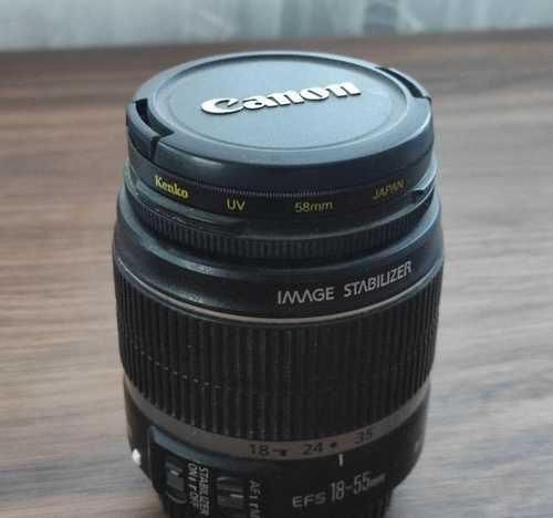 Объектив Canon EFS 18 55mm IS