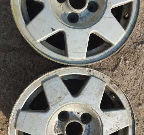Литые диски R14 vw golf,passat