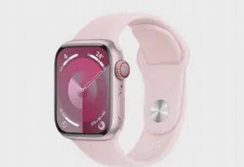 Умные часы Apple Watch Series 9 (GPS+Cellular), 41