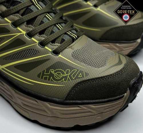 Кроссовки зимние hoka ONE ONE Mafate Speed 2 khaki