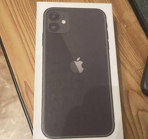 Коробка от iPhone 11 черный