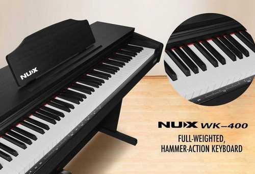 Nux WK-400 Цифровое пианино на стойке с педалями
