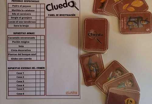 Клуэдо "Cluedo на испанском"