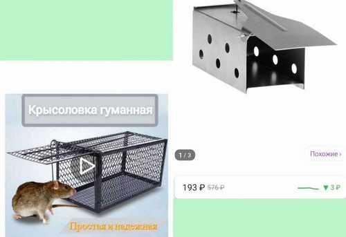 Крысоловка и мышеловка