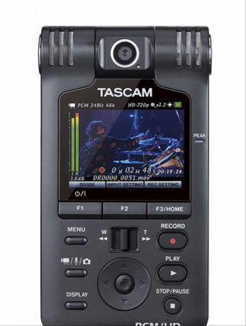 Рекордер tascam dr-v1hd + Фото и видеофиксация