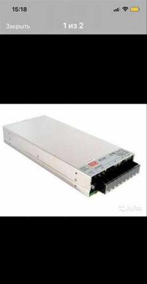 Блок питания импульсный SP-480-12 mean well 12V