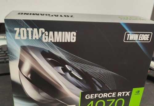 RTX 4070 Zotac Gaming Twin Edge Гарантия