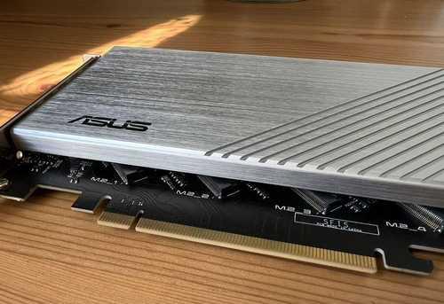 Контроллер M.2 asus hyper M.2 X16 GEN 4, BOX