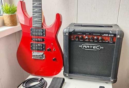 Электрогитара ESP LTD MT-130 +комб Artec 15вт +к-т