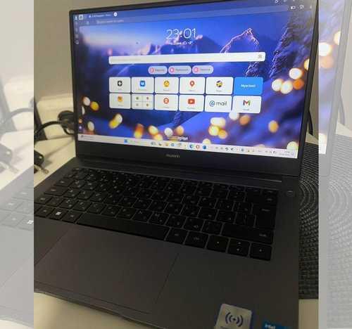 Ноутбук huawei matebook d 14