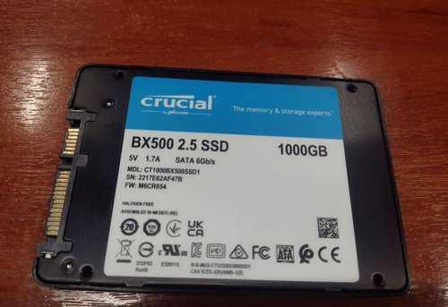 Накопитель SSD Crucial BX500 1Tb 2.5
