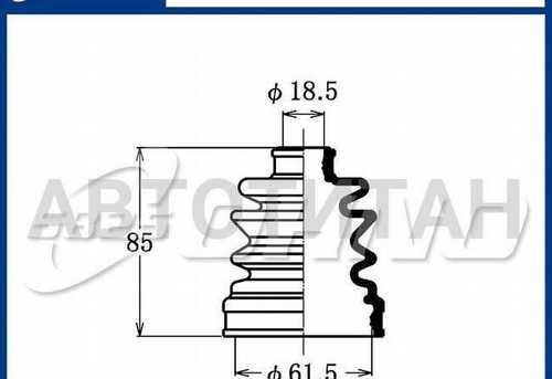 Пыльник привода 5825 FB-2069