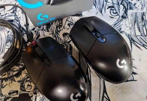 Компьютерная мышь Logitech G102 и G304 в комплекте