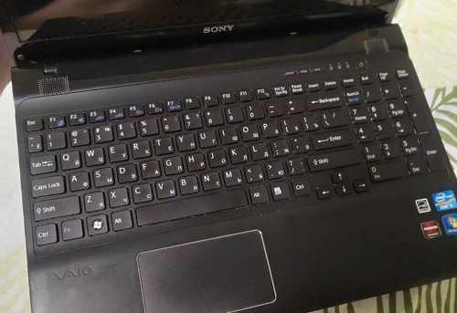 Ноутбук Sony vaio sve151c11v