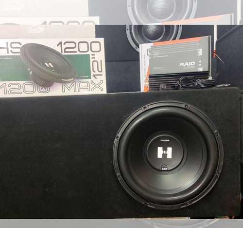 Сабвуфер Alphard Hannibal 1200w max