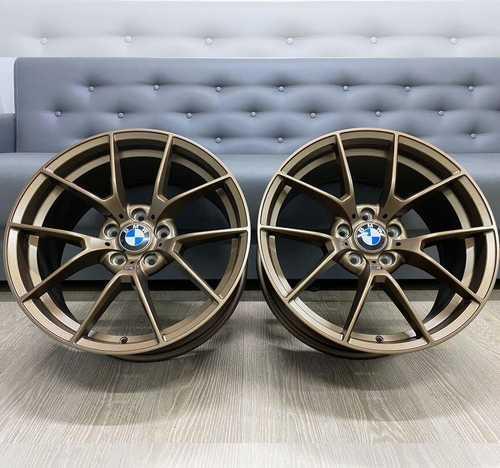 Диски бронза 763M R19 5-120 на BMW F10 F30