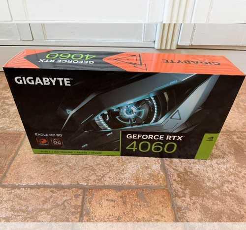 Новая Gigabyte GeForce RTX 4060 eagle OC 8 гб