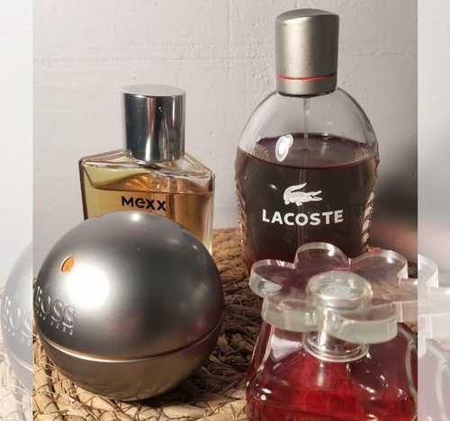 Винтажные духи Lacoste, Boss, Mexx, Yves Rocher