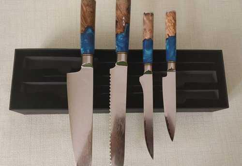 Кухонные ножи, дамасская сталь