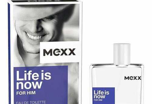 С дефектом mexx Life is Now for Him 50 мл