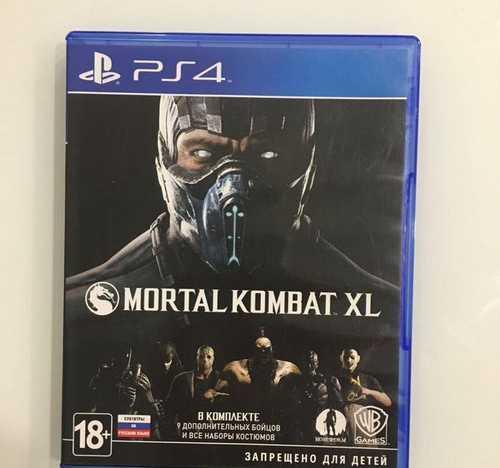 Mortal kombat XL ps4 диск