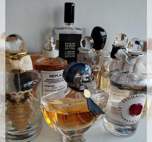 Penhaligon's, Serge Lutens, Tom Ford, распив