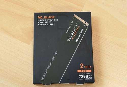 SSD 2 Tb WD Black SN850X Новый